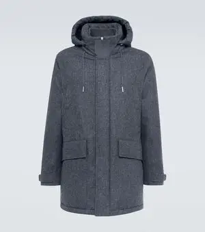 Zegna Wool Down Coat