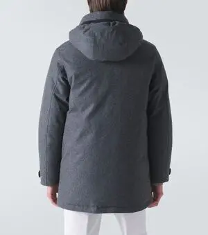 Zegna Wool Down Coat