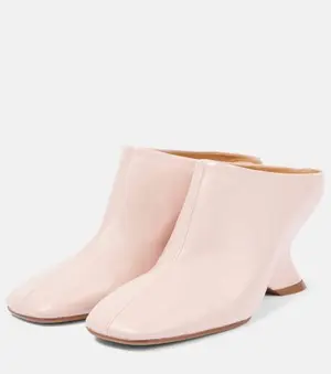 Dries Van Noten Glove 75 Leather Wedges