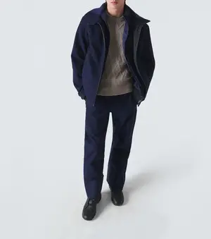 Zegna Cashmere Ski Salopettes