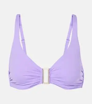 Melissa Odabash Bel Air Ring-detail Bikini Top