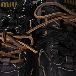 Miu Miu X New Balance 530 Sl Deco Mules - Black