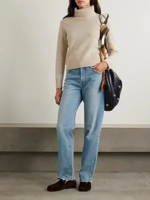 FRAME Cashmere Turtleneck Sweater