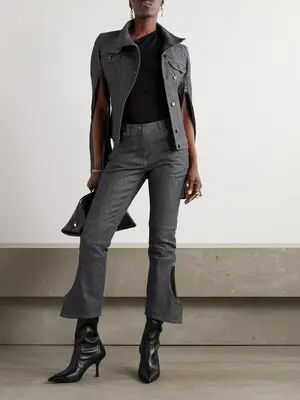 COURREGES Convertible Denim Jacket