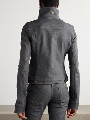 COURREGES Convertible Denim Jacket