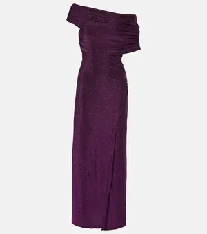 Diane Von Furstenberg Agustin Maxi Dress - Purple
