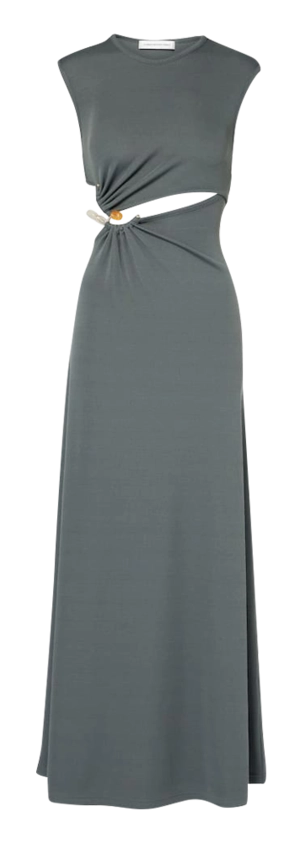 CHRISTOPHER ESBER Christopher Esber Concave Stone Maxi Dress