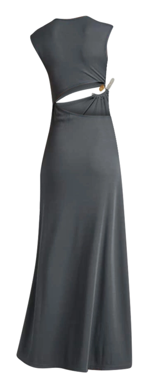 Christopher Esber Concave Stone Maxi Dress - Grey