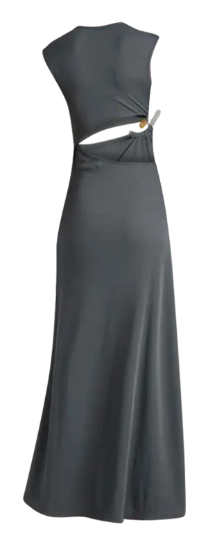 Christopher Esber Concave Stone Maxi Dress - Grey