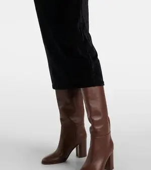 Polo Ralph Lauren Velvet Midi Dress