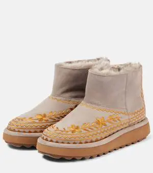 Clergerie Zarina Shearling-lined Snow Boots
