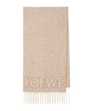 Loewe Alpaca And Wool-blend Scarf