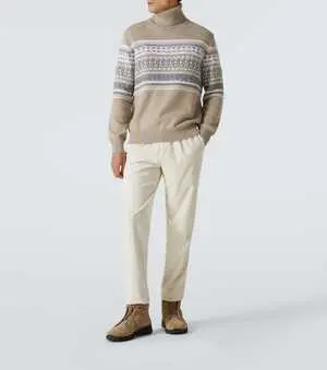 Zegna Cashco Corduroy Straight Pants