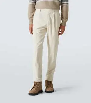 Zegna Cashco Corduroy Straight Pants