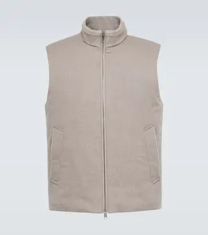 Zegna Cashmere Down Vest