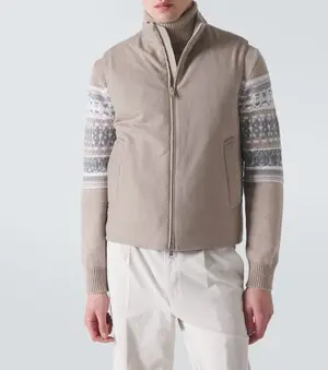 Zegna Cashmere Down Vest