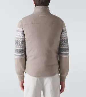 Zegna Cashmere Down Vest