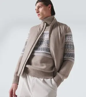 Zegna Cashmere Down Vest
