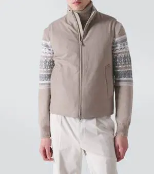 Zegna Cashmere Down Vest