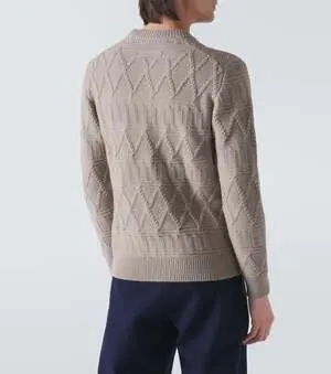 Zegna Aran Wool Sweater
