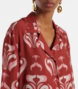 ADRIANA DEGREAS Printed Shirt