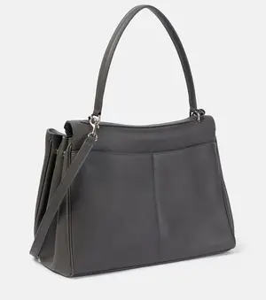 Balenciaga Rodeo Medium Leather Tote - Grey