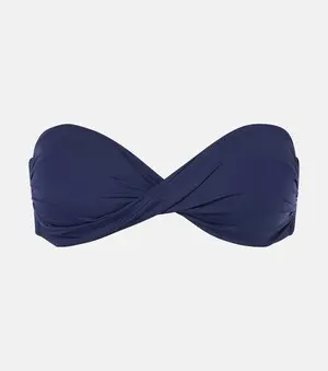 Melissa Odabash Melissa Odabash Martinique Strapless Bikini Top Blue