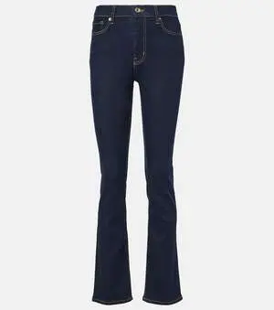 FRAME Le High Straight Long Jeans