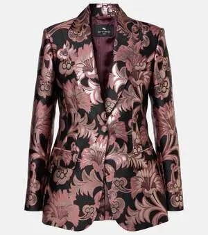 Etro Metallic Outerwear For Women