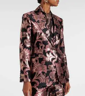 Etro Floral Jacquard Blazer