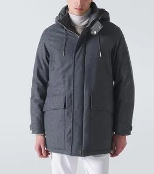 Zegna Wool Down Coat