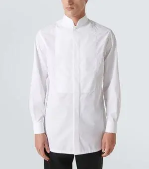 Loro Piana Cotton Tuxedo Shirt