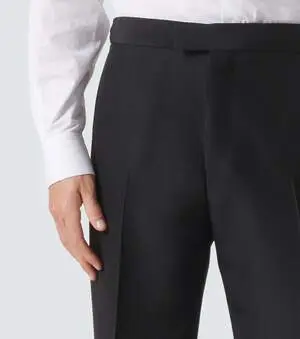 Loro Piana Wool And Silk Suit Trousers