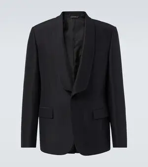Loro Piana Cashmere And Silk Suit Jacket - Black