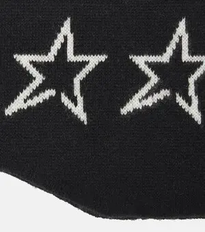 Perfect Moment Printed Wool Headband - Black