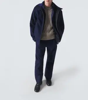 Zegna Cashmere Ski Jacket - Blue