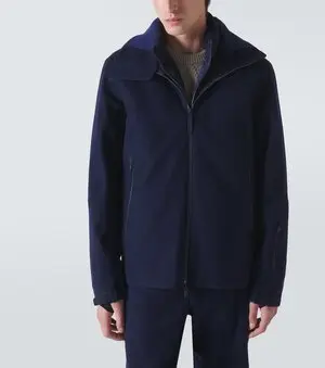 Zegna Cashmere Ski Jacket - Blue