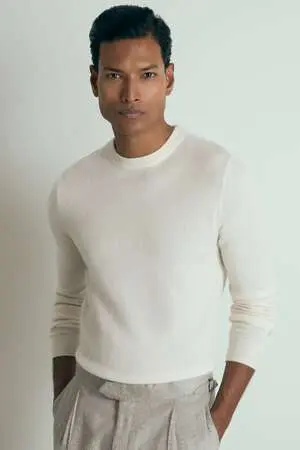 REISS Monarch Atelier Cashmere Crew-neck Jumper