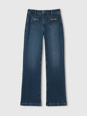 Paige Leenah Wide Leg Jeans