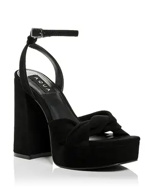 Aqua Pasha Suede Sandals