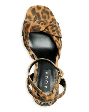 Aqua Pasha Sandals - Leopard