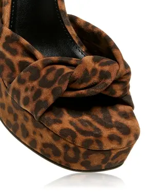 Aqua Pasha Sandals - Leopard