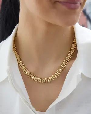 Baublebar Ella Sculptural Bead Collar Necklace