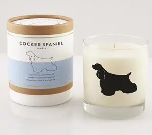 SCRIPTED FRAGRANCE S/, 8oz Dog & Cat Candles 100% Soy - One-color