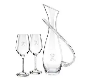 ZAXIE BY STEFANIE TAYLOR On Cloud Wine Decanter & Wine Set - One-color