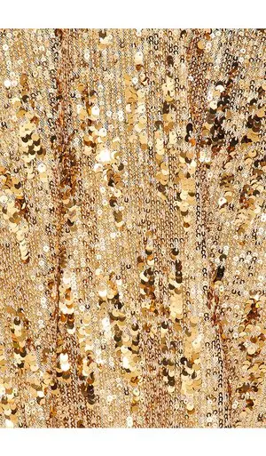 green emerald velvet dress Bejeweled Mini FP Gold main image 1