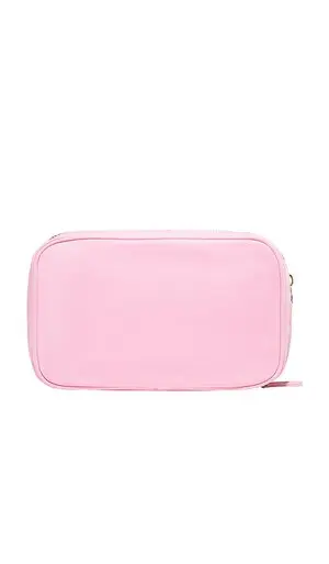 Stoney Clover Lane Double Zipper Pouch - Flamingo