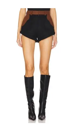 Understated Leather Women's Shorts
