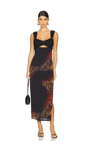 RUNAWAY THE LABEL Dinah Midi Dress