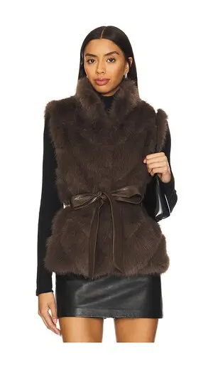 Heartloom Salem Faux Fur Vest
